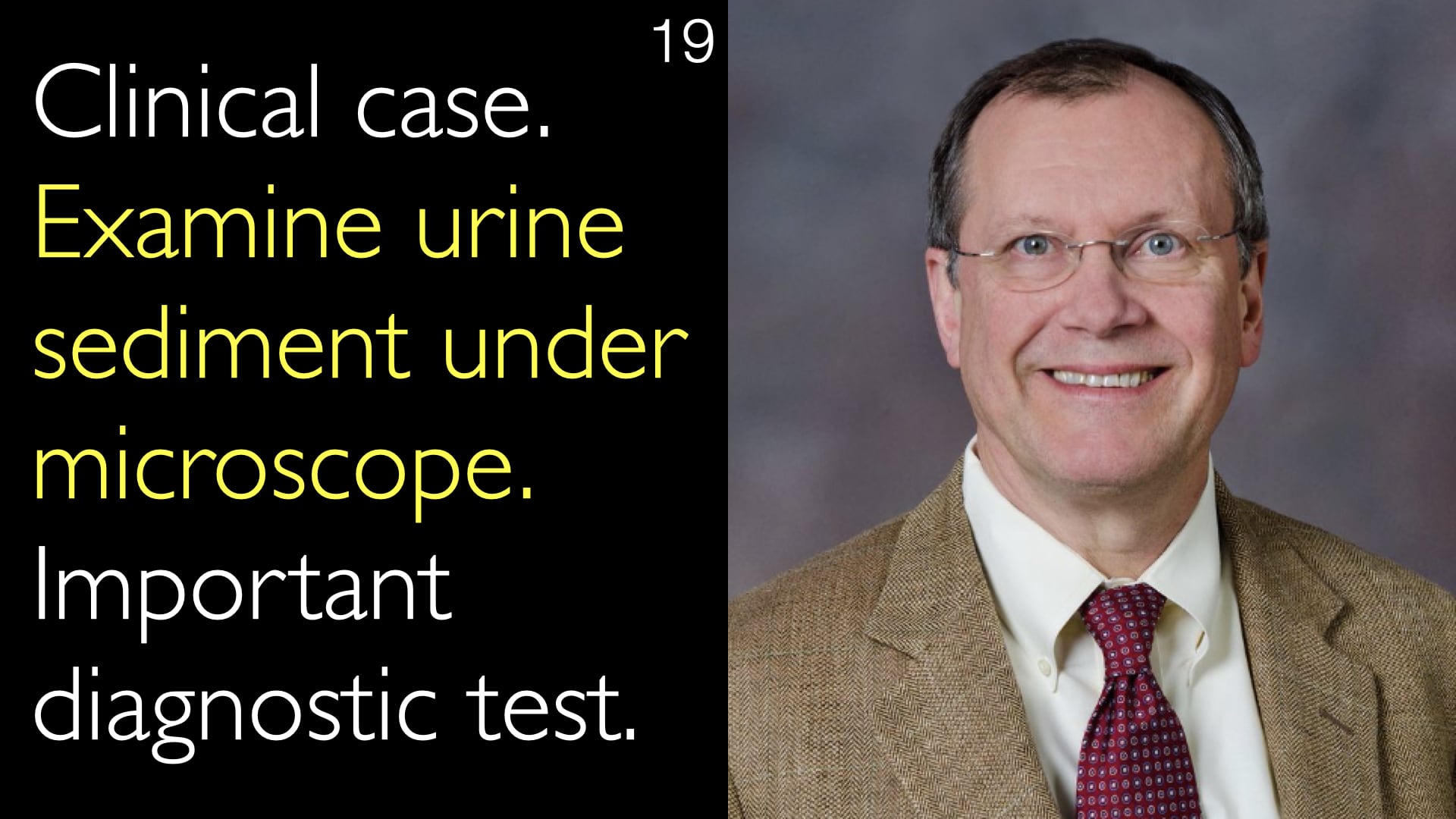 Clinical case. Examine urine sediment under microscope. Important diag – DiagnosticDetectives.Com